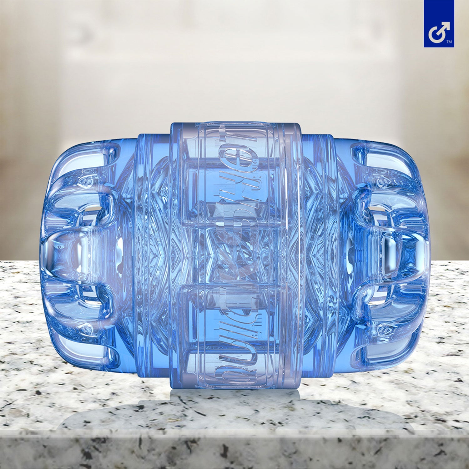 Fleshlight - Quickshot Turbo Blue Ice Compact Male Masturbator ...